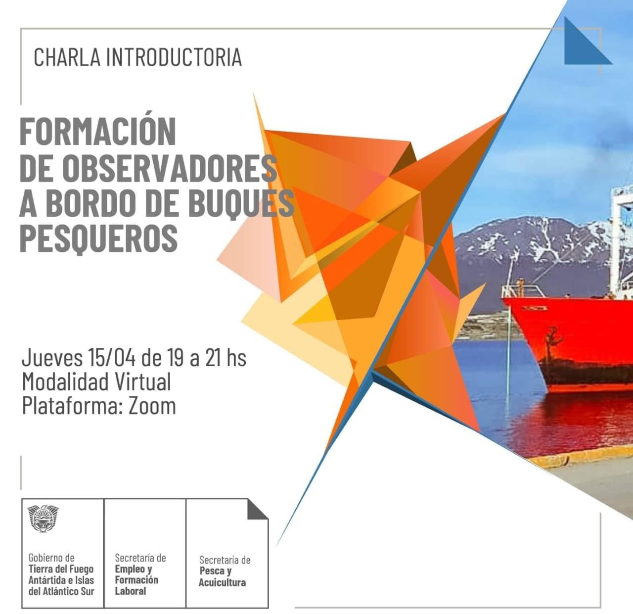 CHARLA INTRODUCTORIA AL CURSO DE «OBSERVADORES DE PESCA» – PUERTO USHUAIA